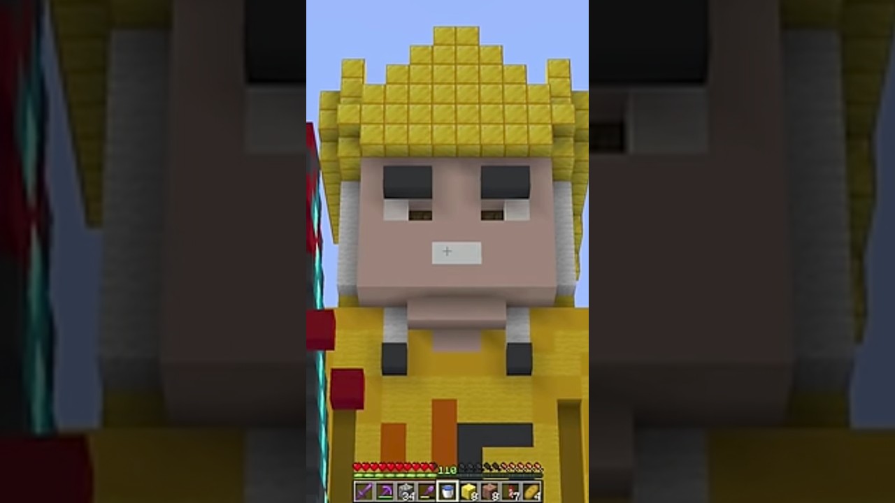 Techno Gamerz made his statue in Minecraft - YouTube