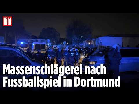 CHAOS IN DORTMUND: Vermummte prügeln auf Fans ein – 152 Festnahmen nach Hooligan-Schlägerei
