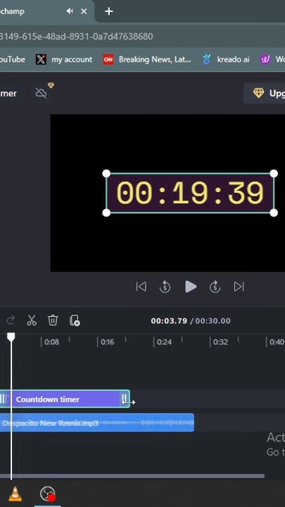 How to get timer in clipchamp #shorts #clipchamp #youtubeshorts - YouTube