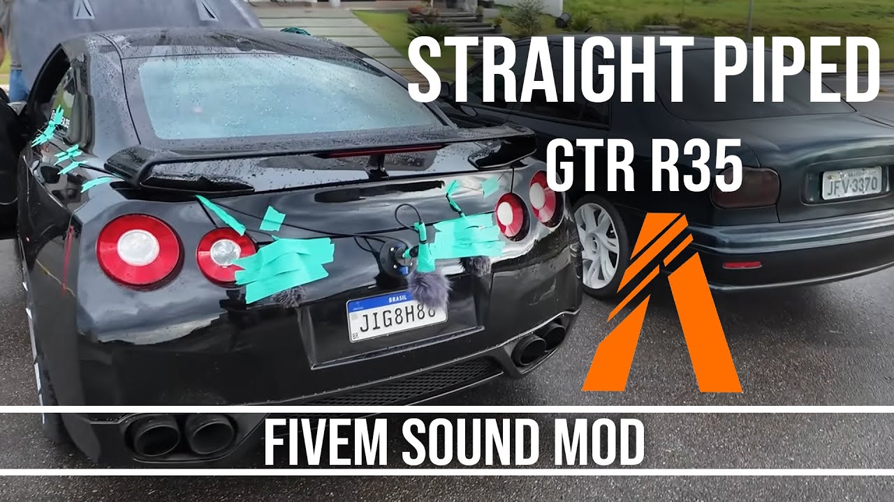 FiveM Sound Mod | Nissan GTR R35 VR38DETT Full Straight Piped LOUD (IRL ...