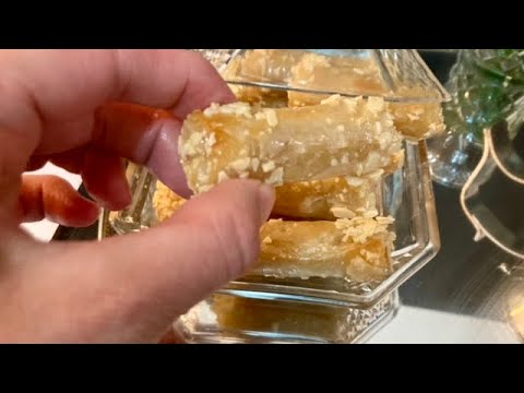 cigares amandes miel express facile un délice - YouTube