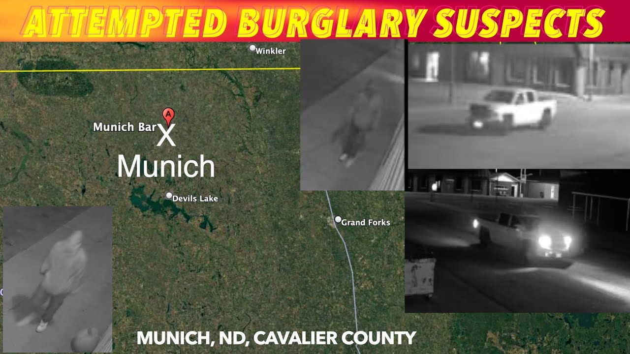Attempted Burglary Suspects In Munich, North Dakota - YouTube