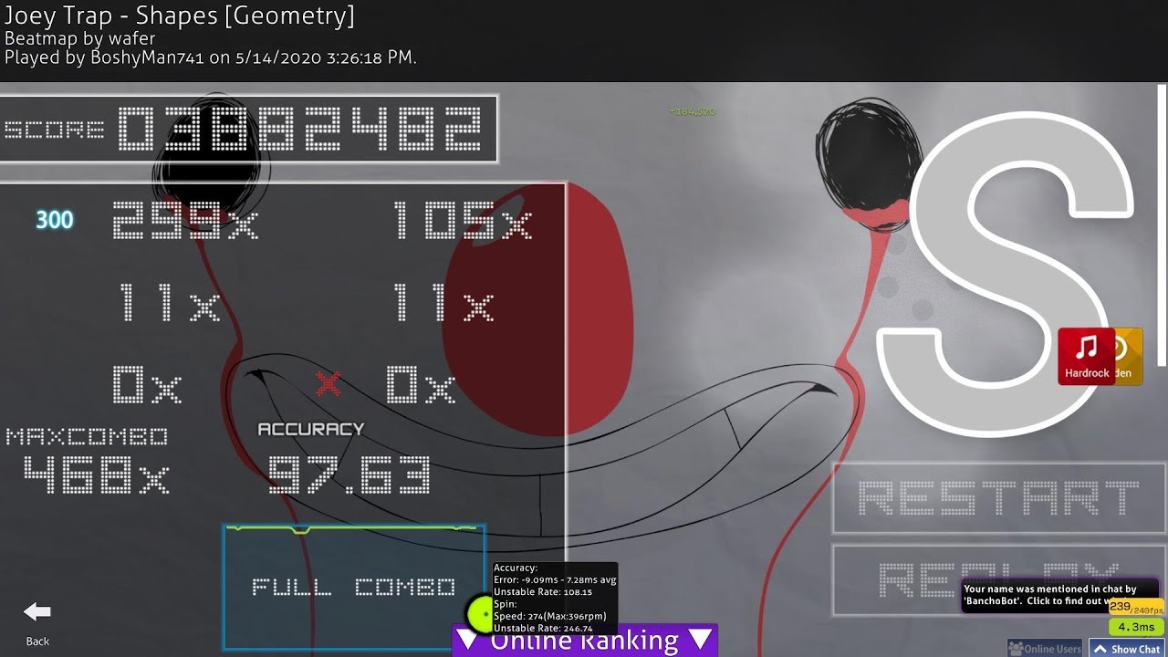 Joey Trap - Shapes [Geometry] HDHR FC No slider ends dropped #1 - YouTube