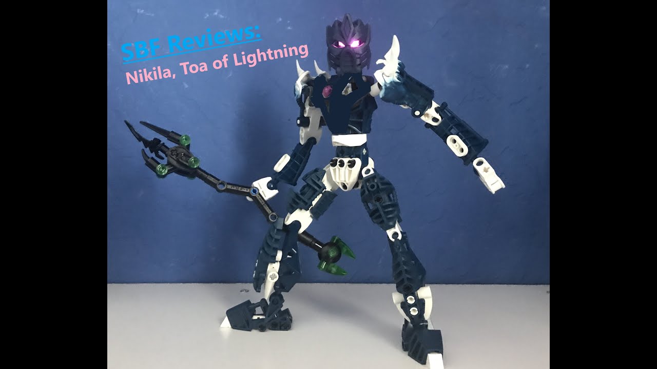 SBF Moc Reviews---Nikila, Toa of Lightning - YouTube