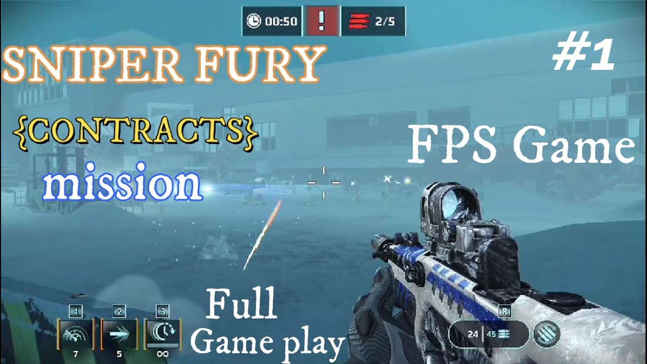 Sniper Fury - mission {CONTRACTS} | Full Gameplay | BEST FPS game | Demon Divyansh. - YouTube