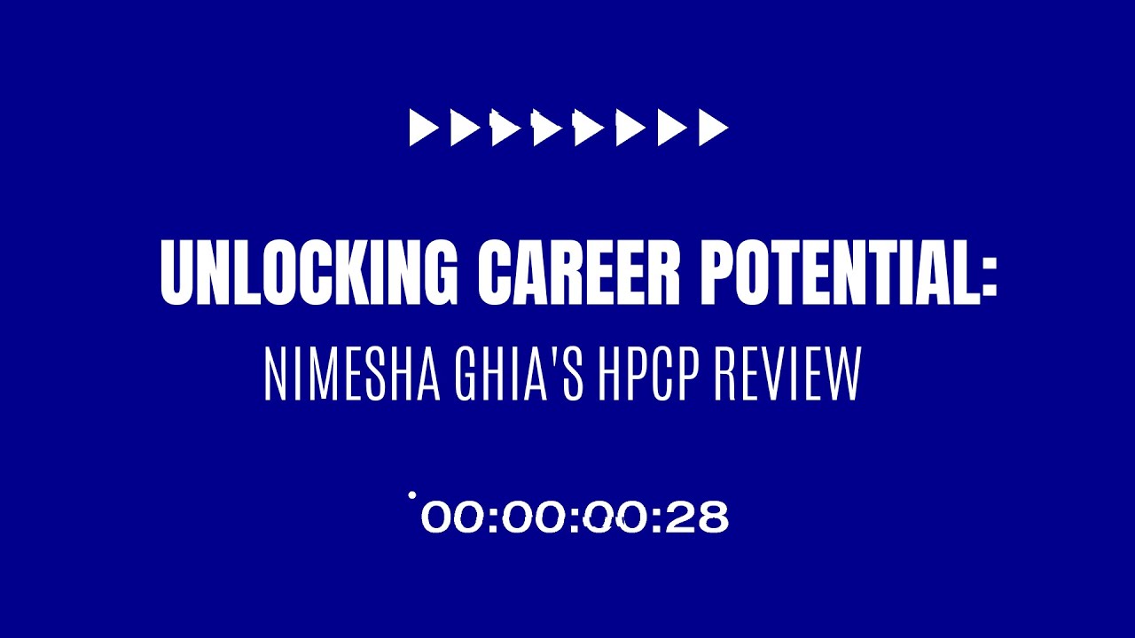 How HPCP Transformed My Career | Nemisha Ghia's Journey to Success ...