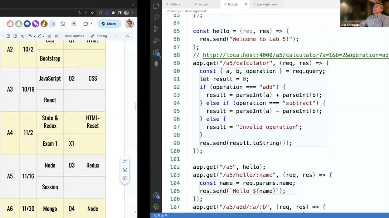 Creating RESTful Web APIs with Node, Express, and React.js - CS5610 FA23 - YouTube