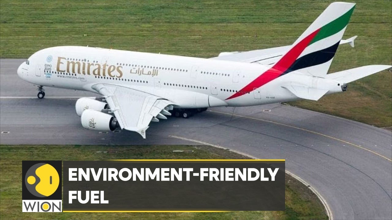 Emirates operates flight with 100% sustainable fuel | WION Climate ...