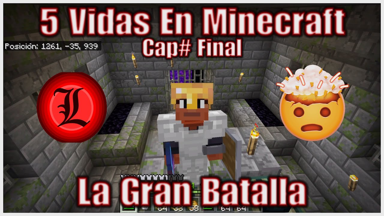 5 Vidas En Minecraft 1.20 Cap# Final - YouTube