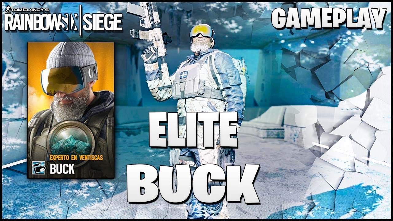 JUGANDO con ELITE BUCK | Caramelo Rainbow Six Siege Gameplay Español ...