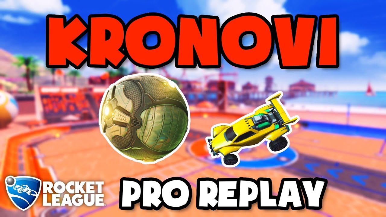 Kronovi Pro Ranked Play #1 - Rocket League Replays - YouTube