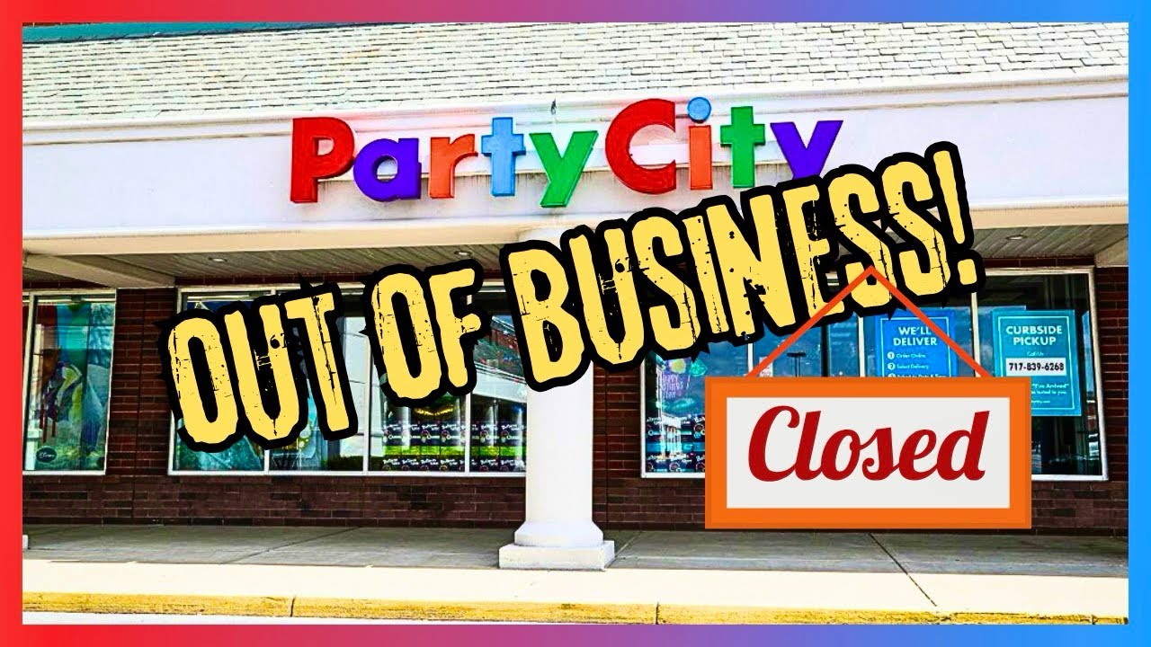 GOODBYE PARTY CITY 🎃 CLOSING AFTER 40 YEARS! - YouTube