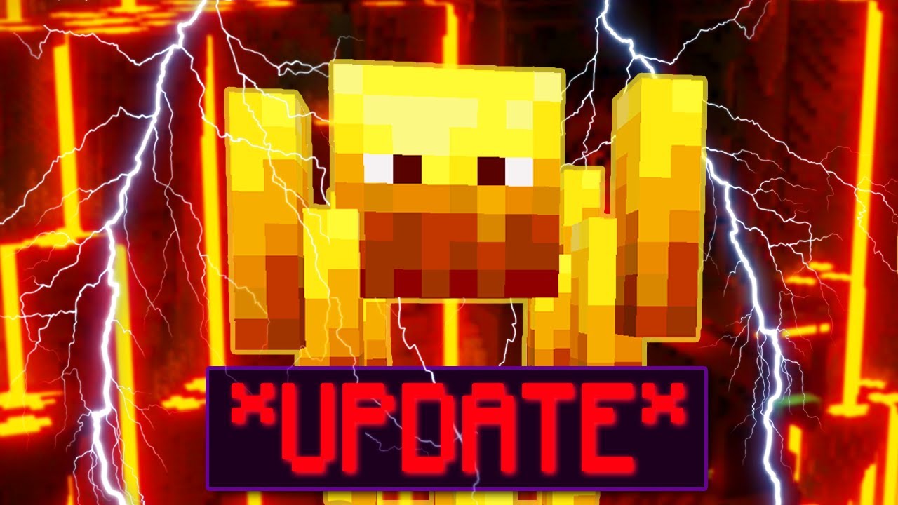 THE NEW NETHER UPDATE IS INSANE!!!! (hypixel skyblock) - YouTube