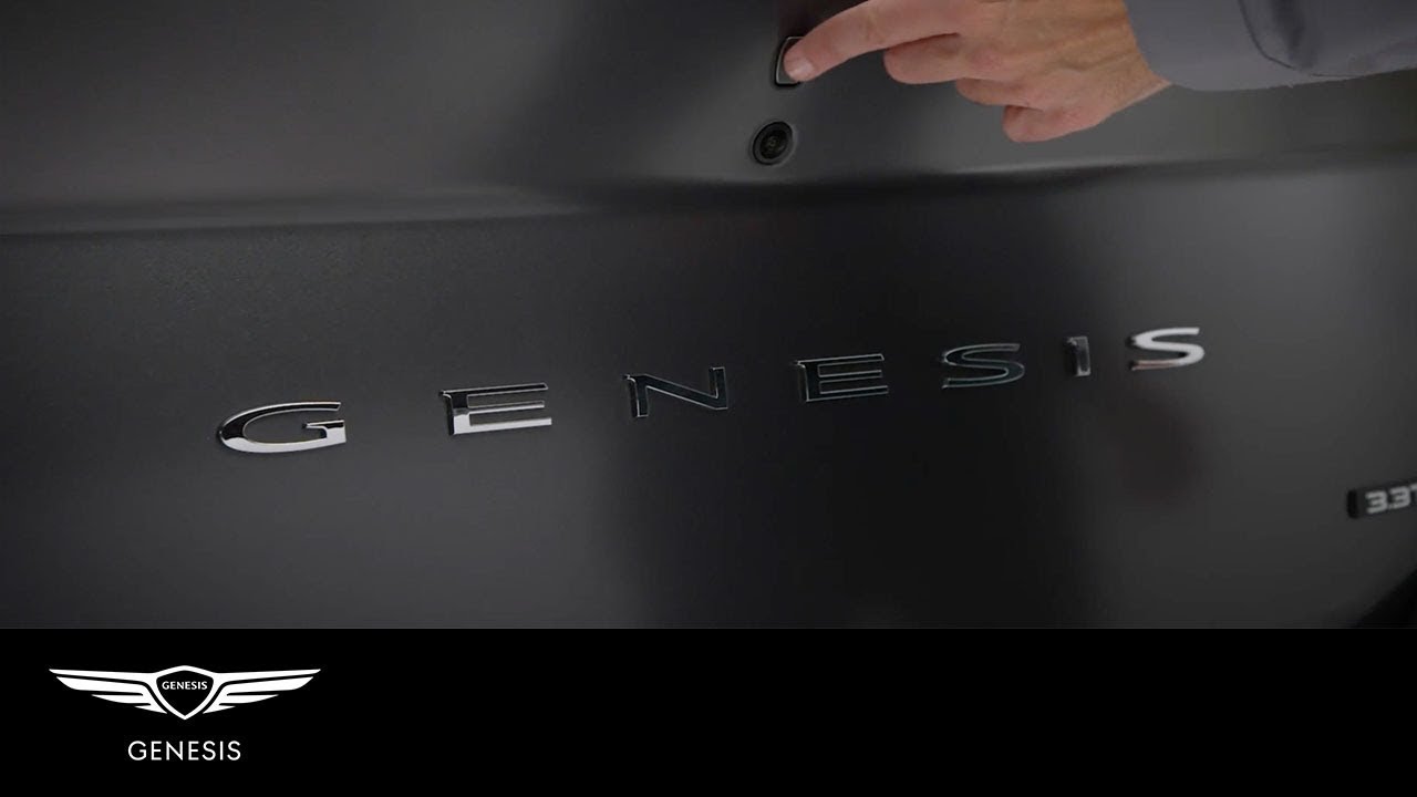 Smart Trunk | Genesis G70 | How-To | Genesis USA - YouTube