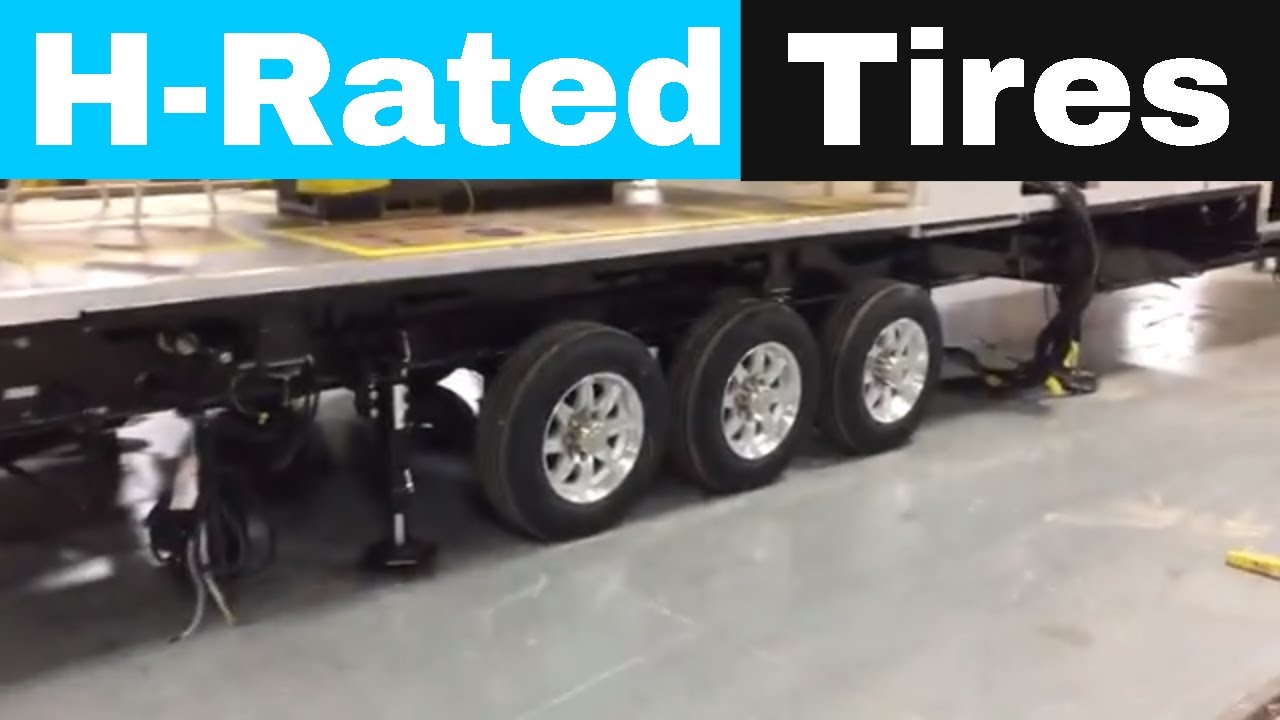 H Rated Tires - Luxury 5th wheels - YouTube