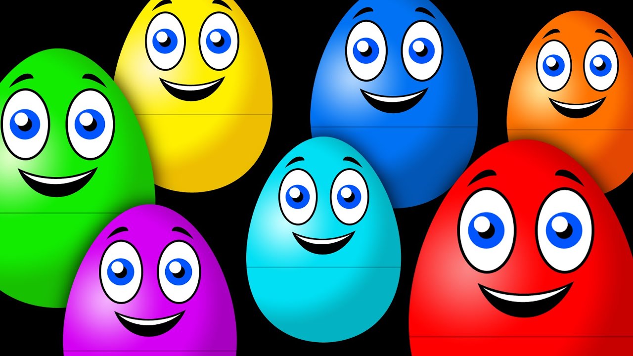 Learn Numbers with Surprise eggs songs. Counting Numbers 1-10 Cartoons ...