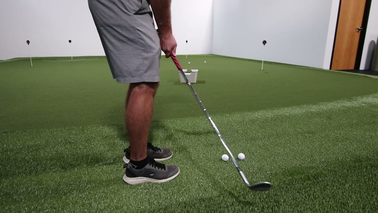 Chipping Drill into a Basket for Distance Control - Nick Foy Golf - YouTube