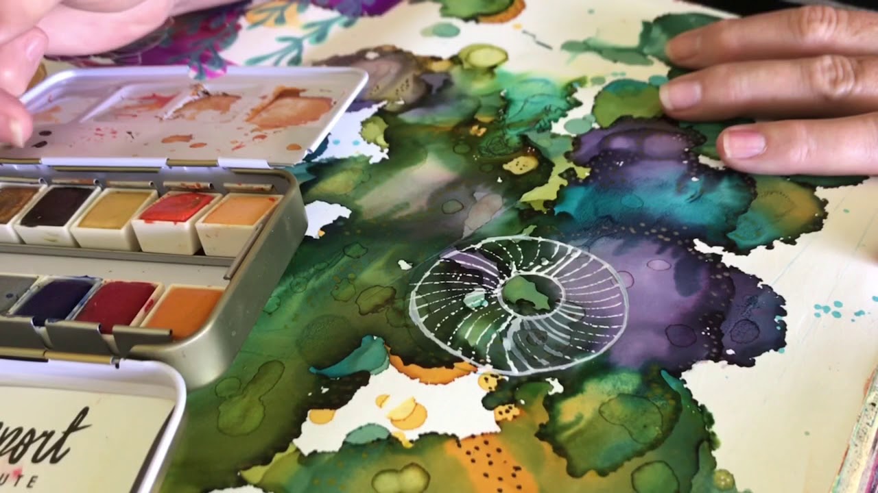 Detailing with watercolour - YouTube
