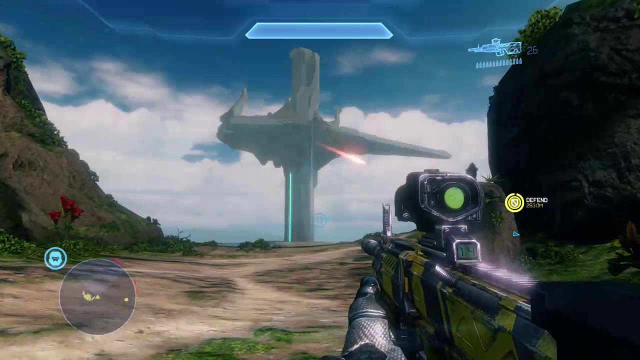 Fireteam Crimson Legendary Defence - Halo 4 Spartan Ops Part 7 - YouTube