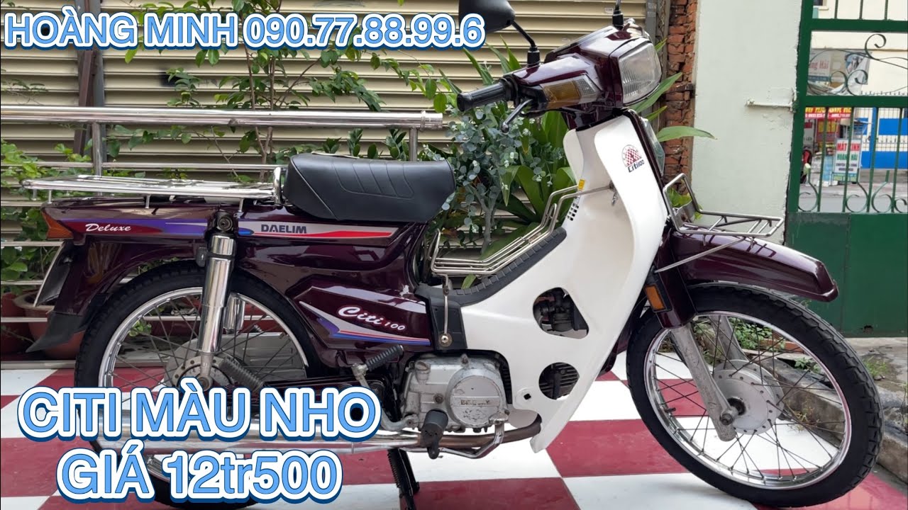 (Đã bán )30/8/2024 HOÀNG MINH BÁN XE CITI MÀU NHO GIÁ 12tr500 📲 090.77 ...