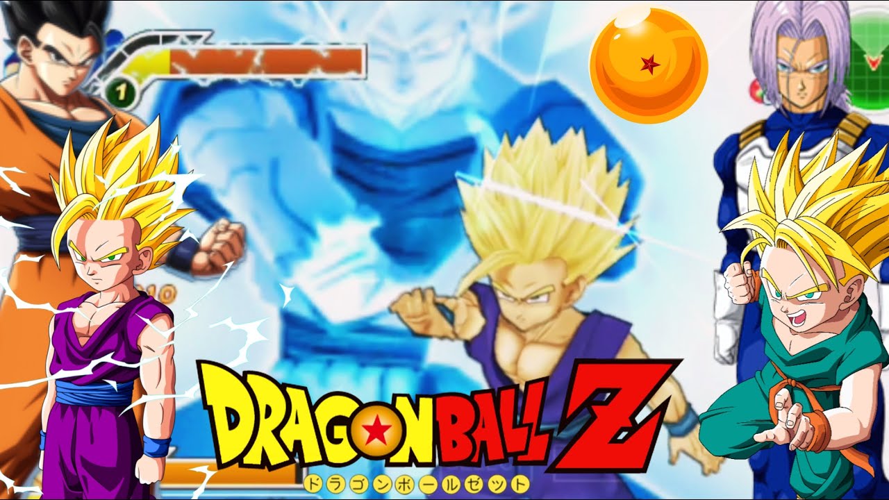 Gohan niño y Gohan adulto vs Trunks niño y Trunks adulto Dragon Ball Z ...