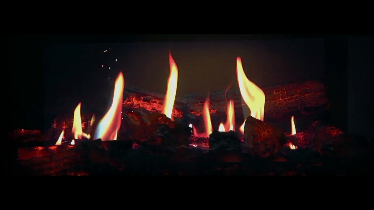 Dimplex Opti-V Single Electric Fireplace Flame Effect - YouTube