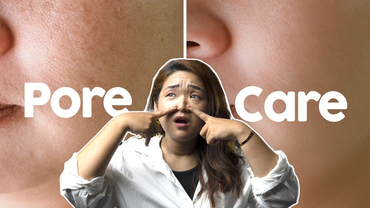 Poreless skin- Korean skincare routine for the summer|K- beauty| - YouTube