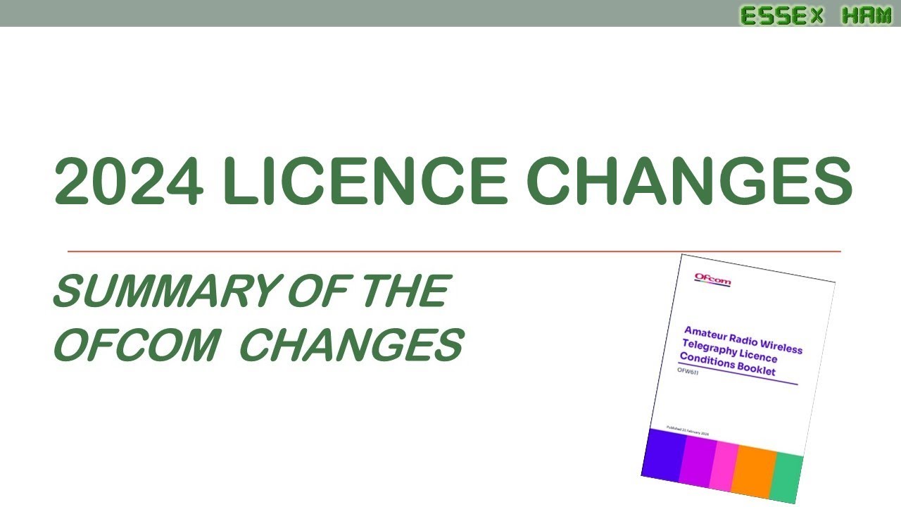 Ofcom Licence Changes 2024 Summary - YouTube