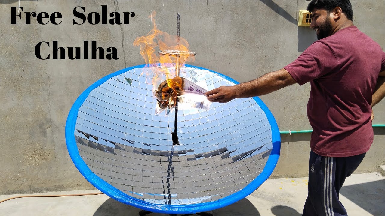 Made 100% Real Free Energy Solar Stove How to Make Free Energy Stove ...