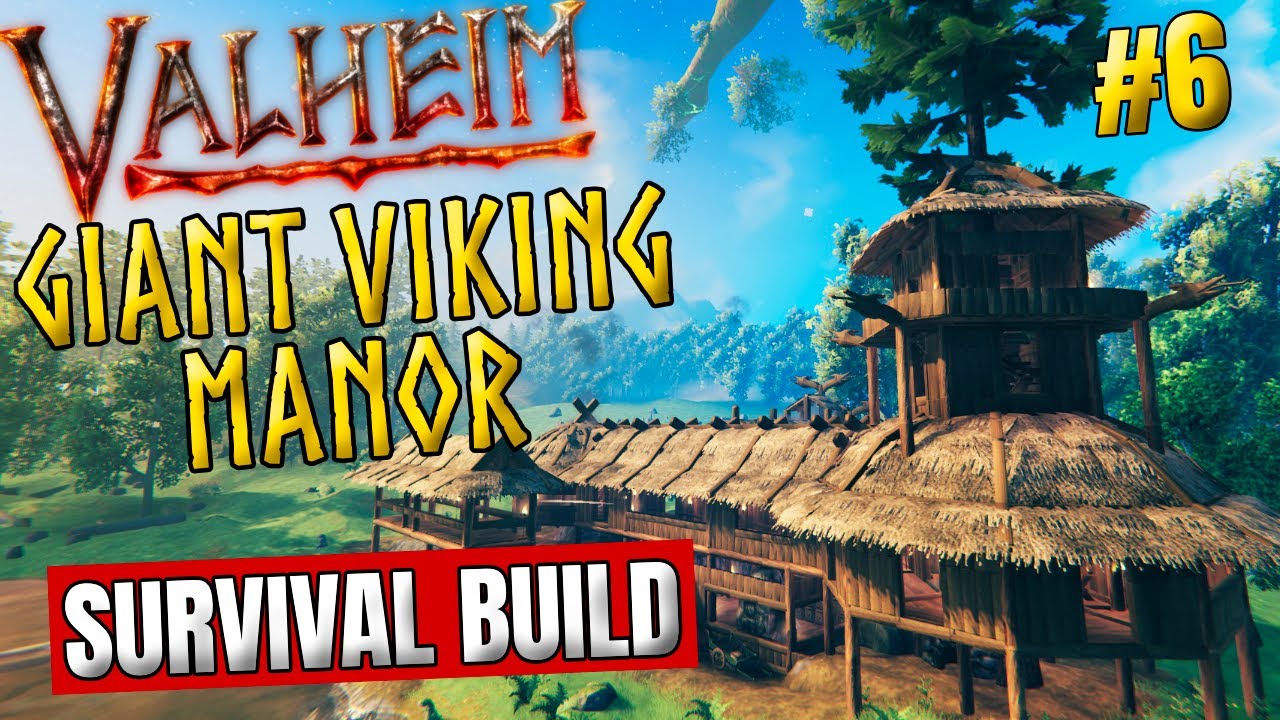 Valheim - GIANT Viking Manor - Solo Part 6 - YouTube