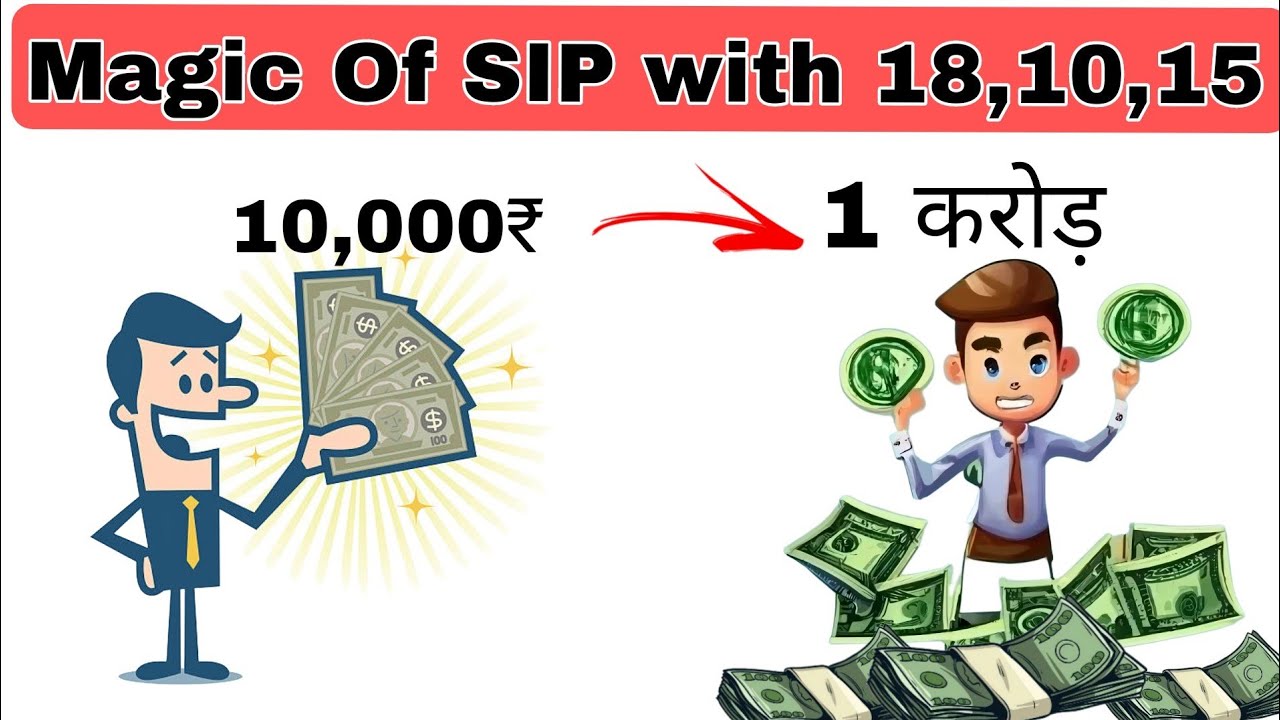 Mutual Fund SIP Rule 18,10,15| How to Make 1 Crore| Magic Of SIP - YouTube