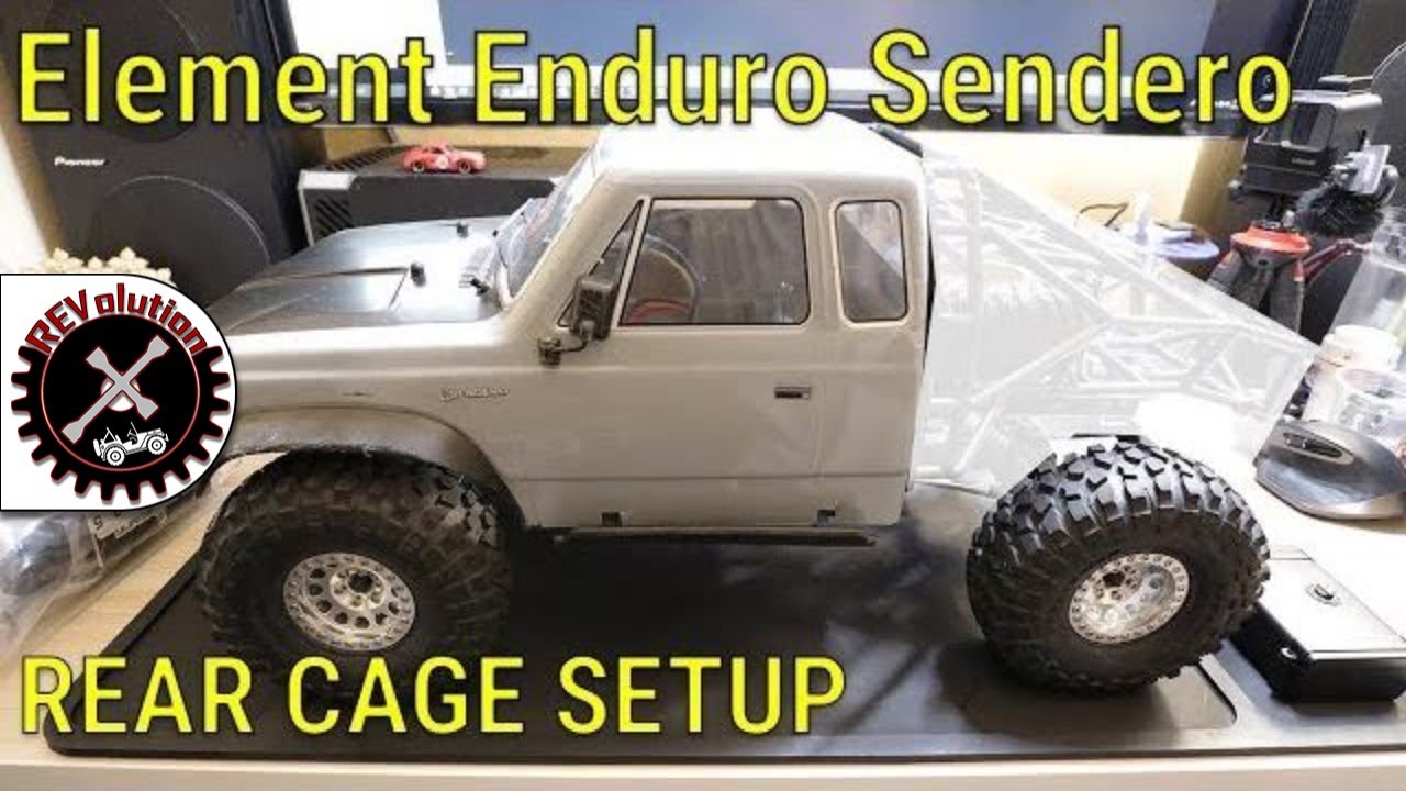 Element Enduro Sendero RTR - Rear Cage - YouTube
