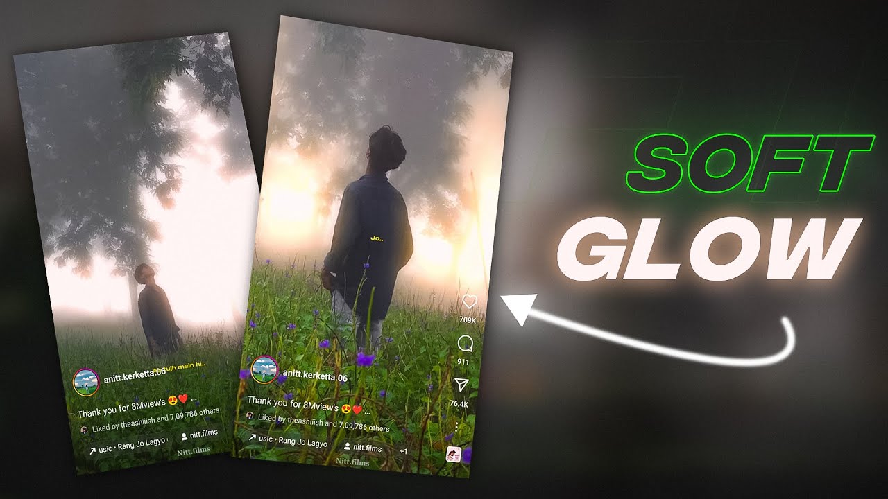 How to edit soft glow effect in capcut | Soft glow effect capcut | Glow Effect Video Editing ...