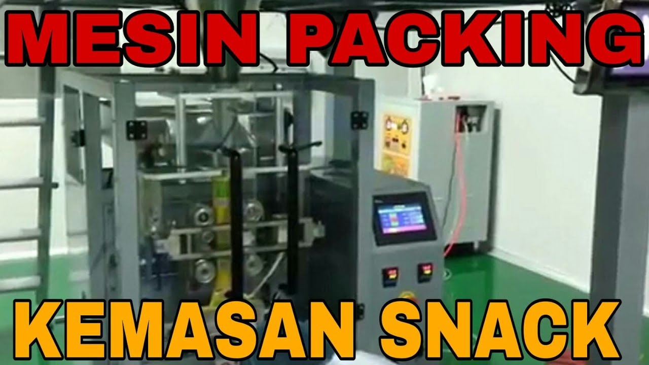 Mesin Packing Snack Otomatis | Cocok Untuk Pengusaha Ingin Produksi ...