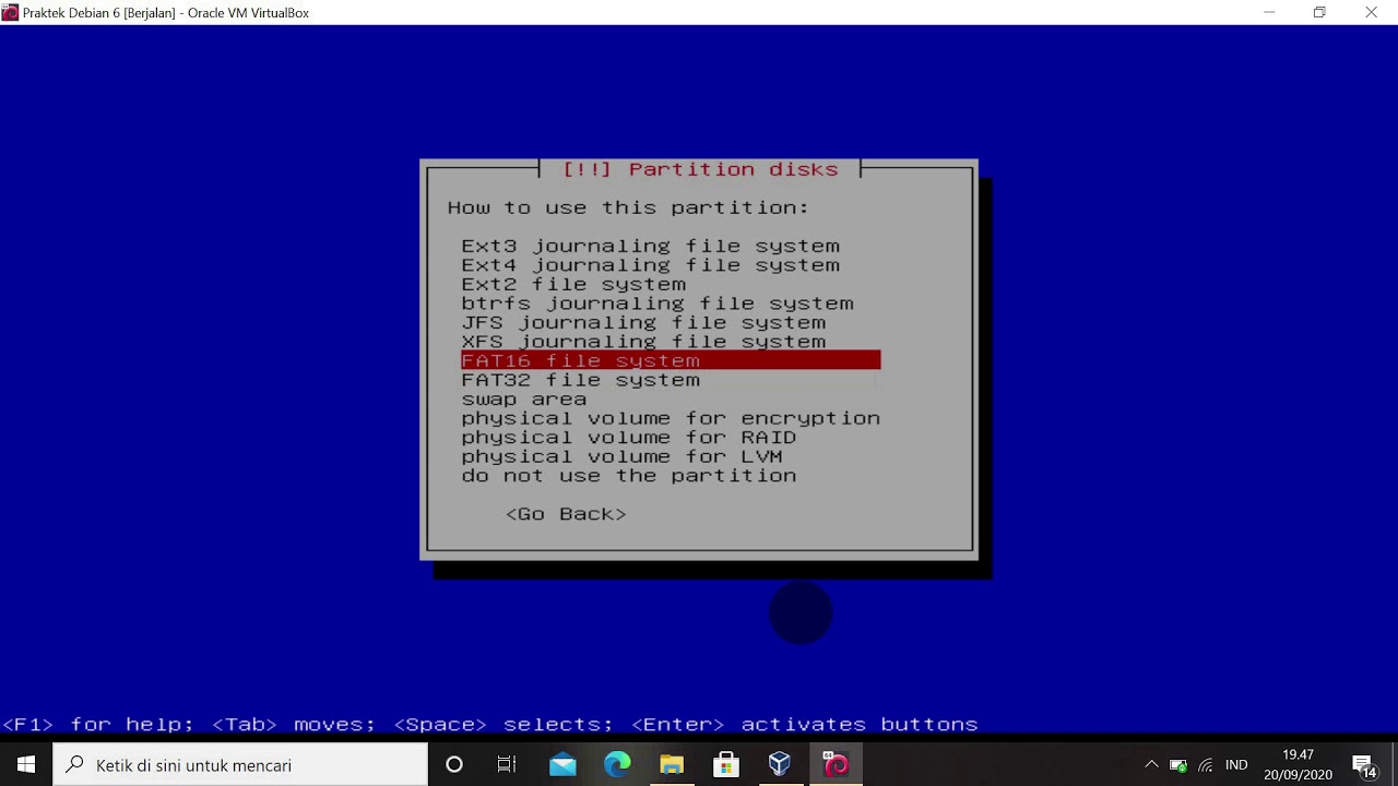 1. Langkah Menginstal Debian 6 di Virtual Box - YouTube