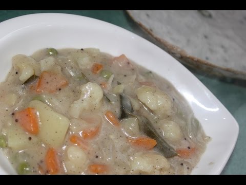 Vegetable Stew - Indian Curry - for Appam/Palappam - YouTube