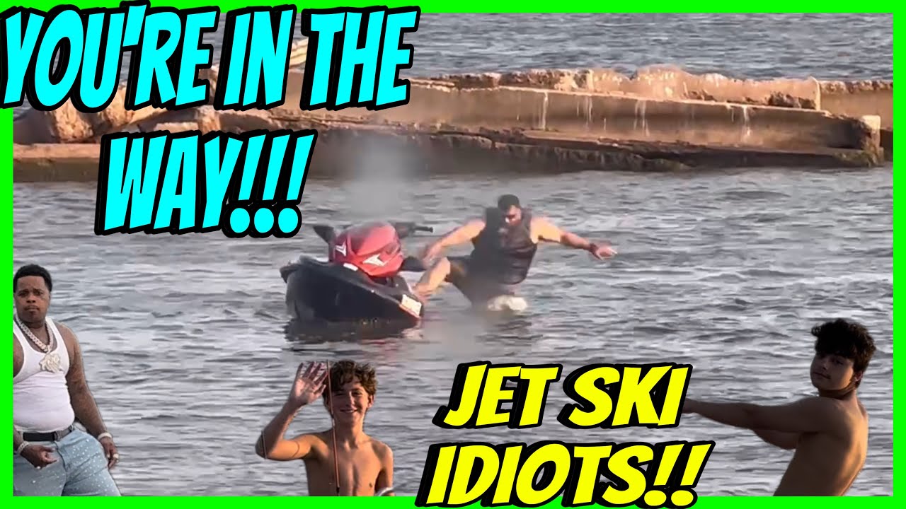 Jet Ski Idiots!! Want To Watch Something Funny!!! Watch This!!! Clear ...