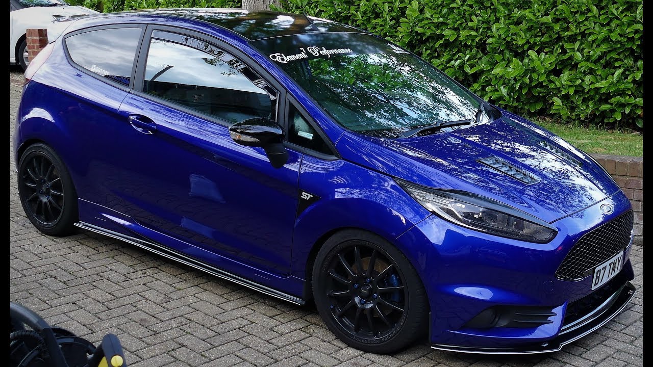 Fiesta ST 240bhp Drag Strip - YouTube