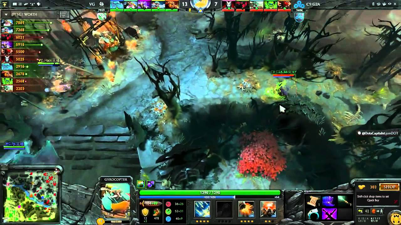 VG VS C9 Game 2 BO3 Highlights {Super Sniper} - Dota 2 TI5 LB - YouTube