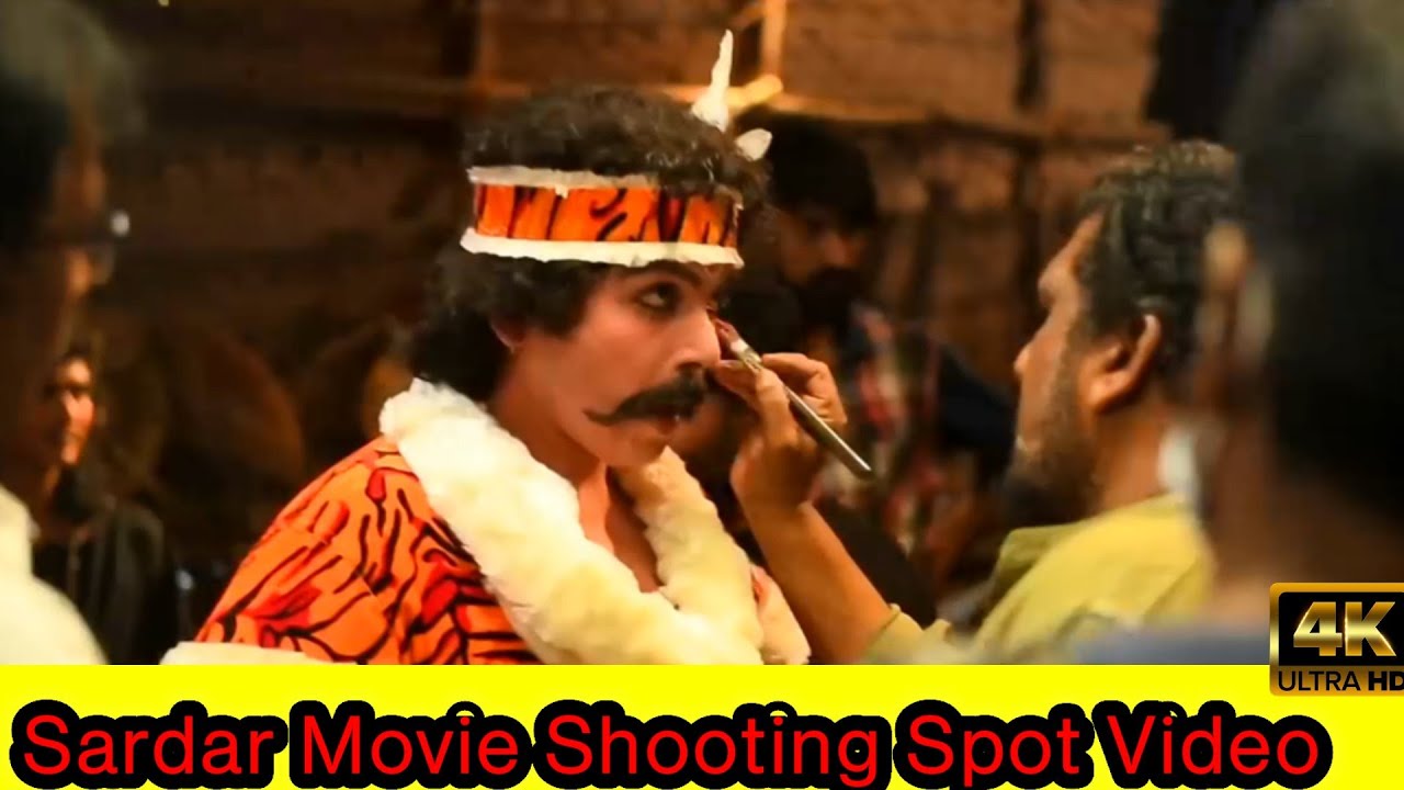 SARDAR Movie Shooting Spot Making Video | Karthi | Raashi Khanna | PS Mithran | Diwali Release ...