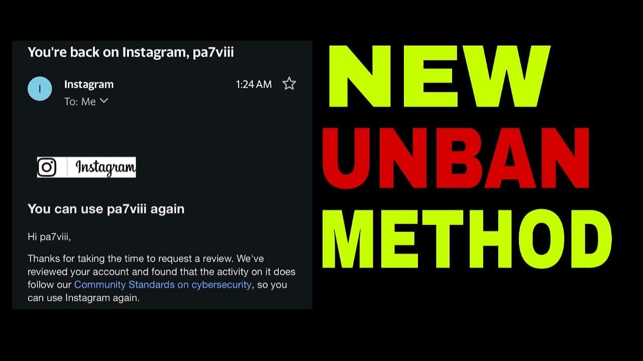 INSTAGRAM ACCOUNT UNBAN | INSTAGRAM SUSPENDED ACCOUNT INSTANT UNBAN ...