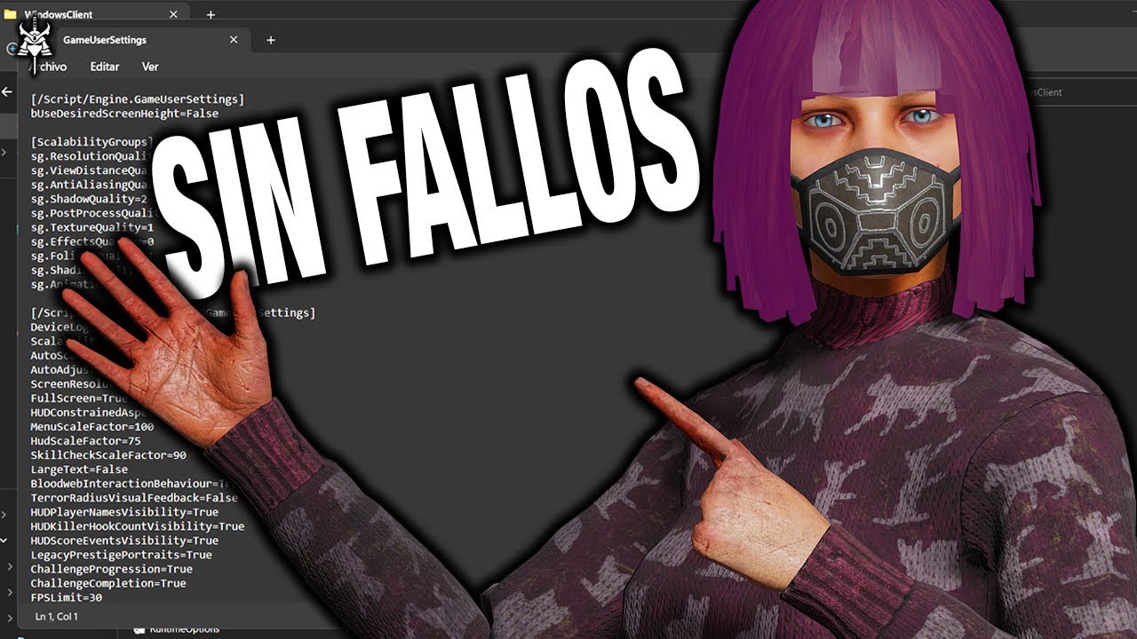 CONFIGURA DBD CON ESTOS SENCILLOS PASOS | Dead by Daylight - YouTube