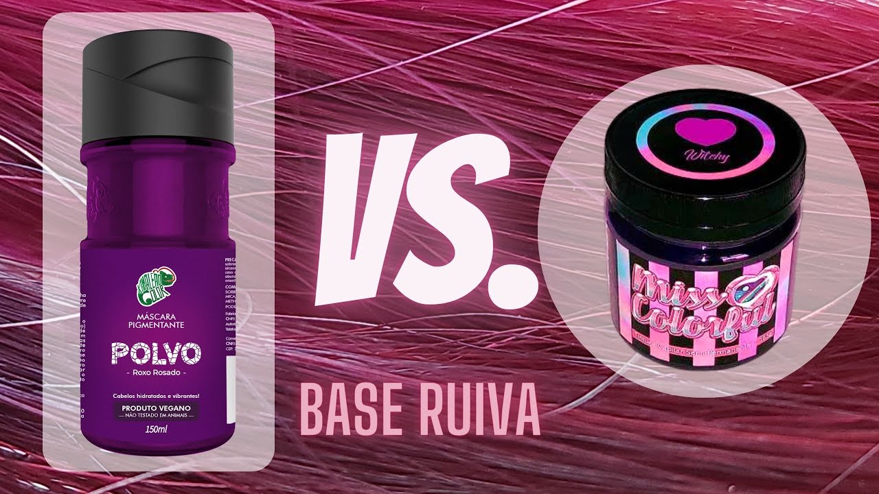 Polvo (Kamaleão Color) vs. Witchy (Miss Colorful) em base ruiva/escura ...