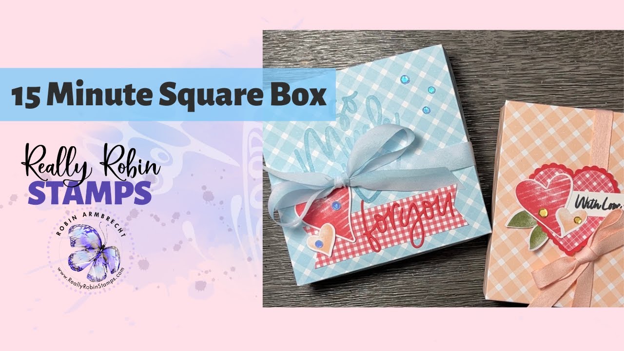 15 Minute Project - Small Square Box - YouTube