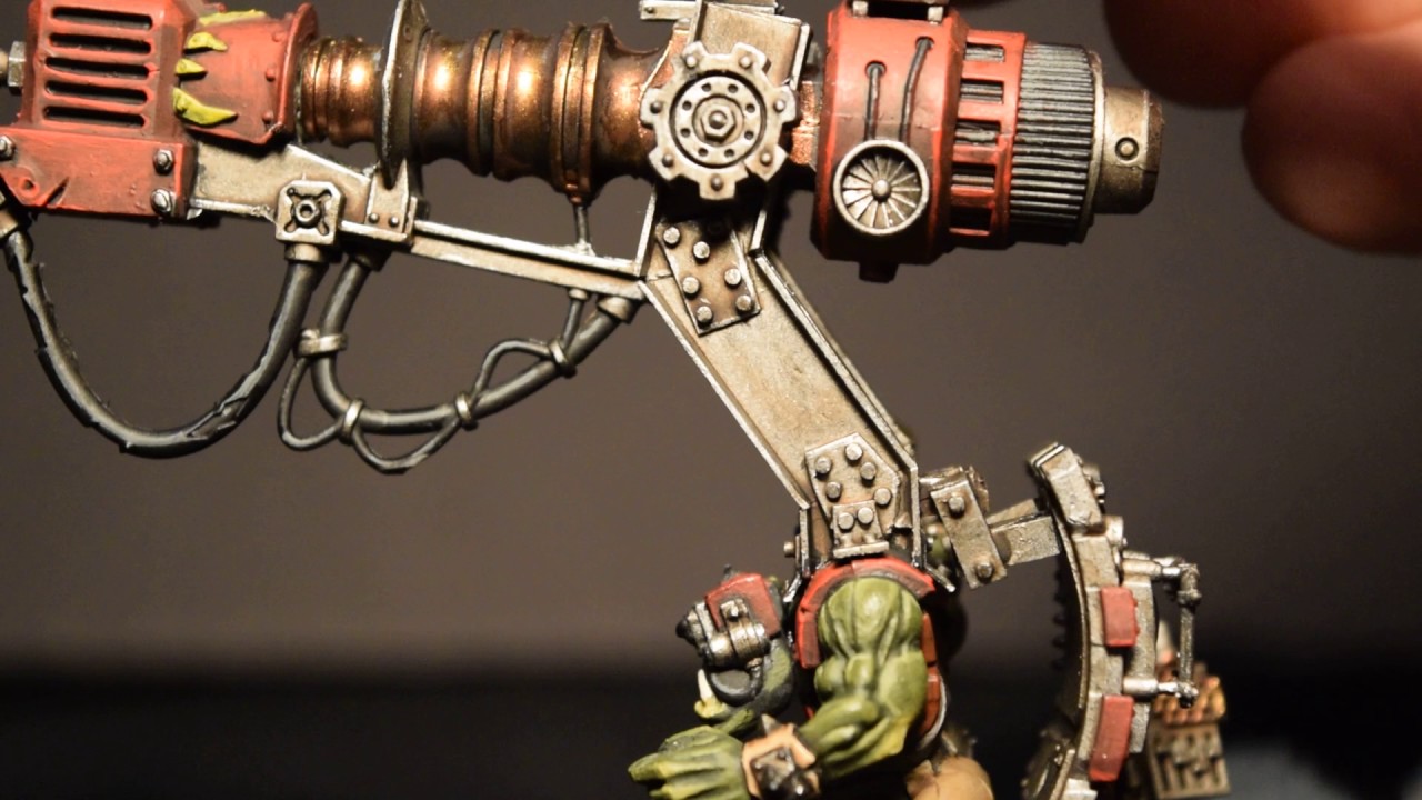 conversion corner 40k ork mek gunz - YouTube