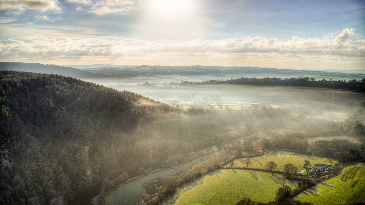 Morning Fog Drone Flight Cornwall - YouTube