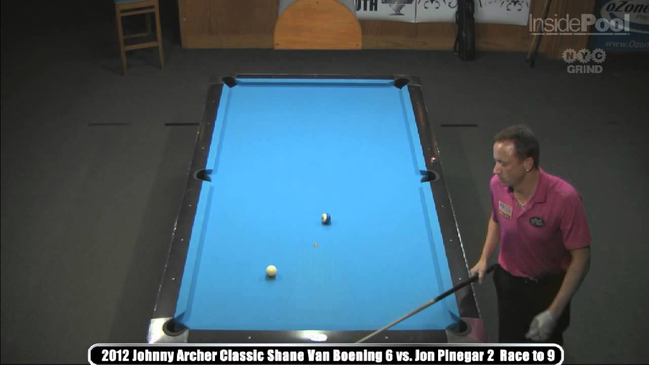 2012 Johnny Archer Classic Shane Van Boening Vs. Jonathan Pinegar - YouTube