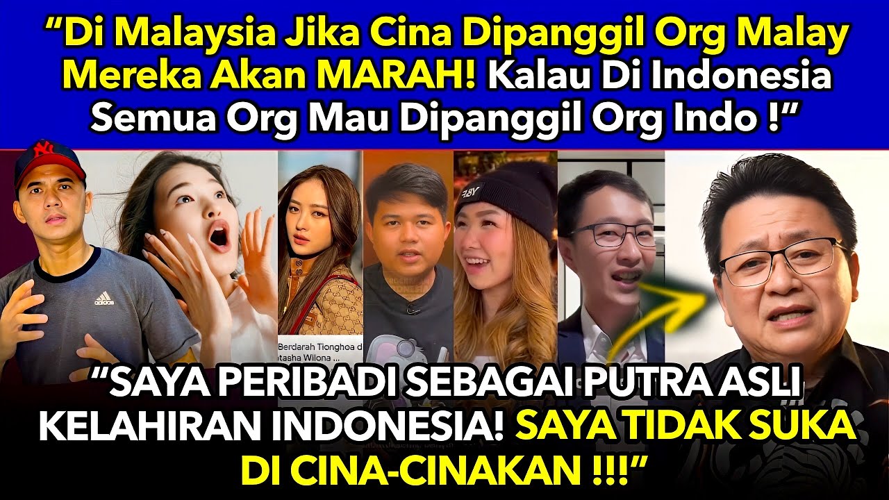 Chindo: “ Saya Peribadi Sebagai Putra Asli Kelahiran Indonesia ! Tidak ...