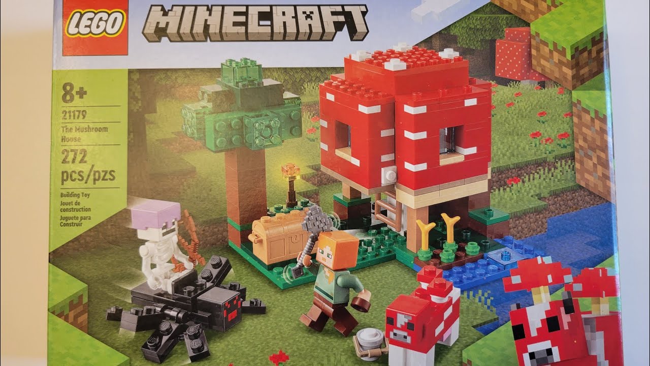 Minecraft 🍄 Lego build - YouTube