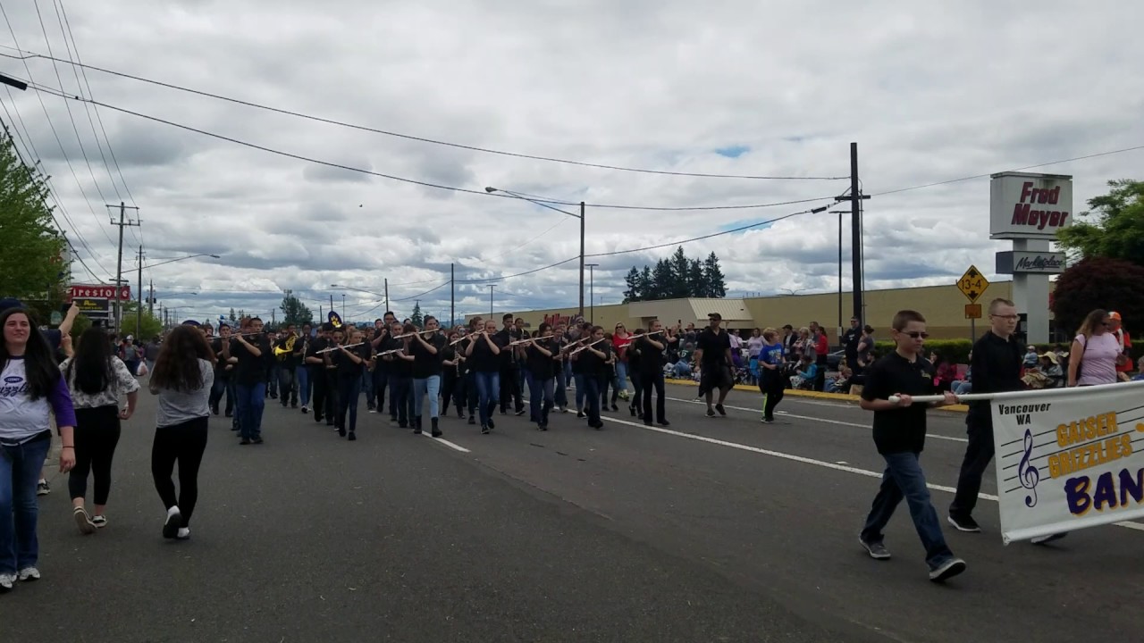Gaiser Middle School Hazel Dell Parade 2017 Vancouver Washington USA ...